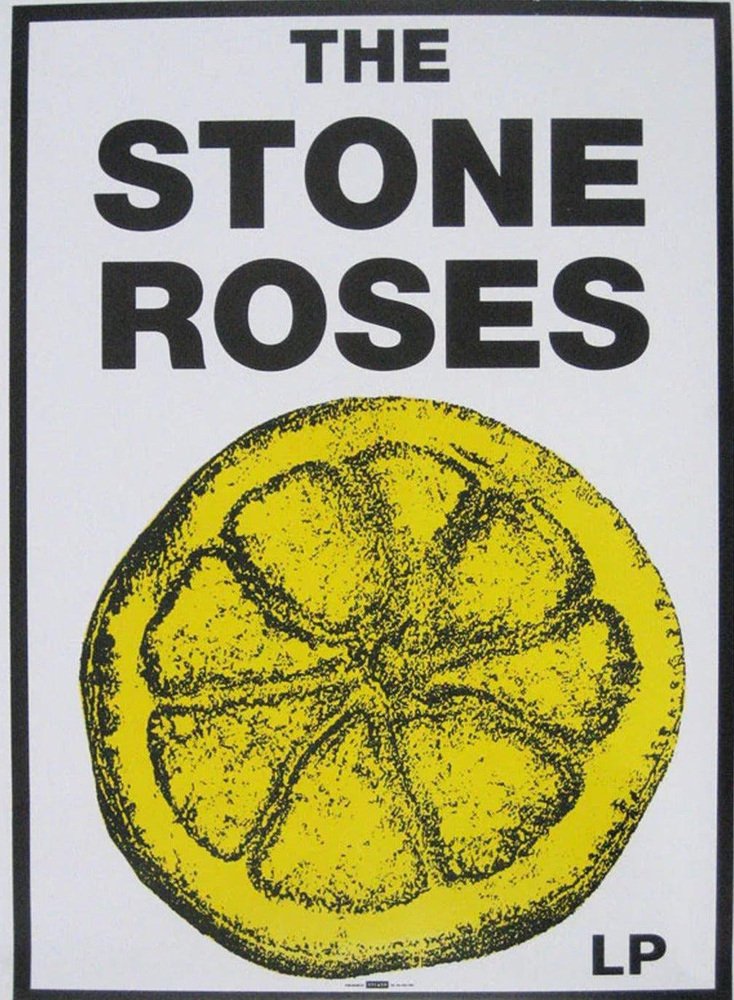 The Stone Roses LP Poster, 1989 for sale at Pamono