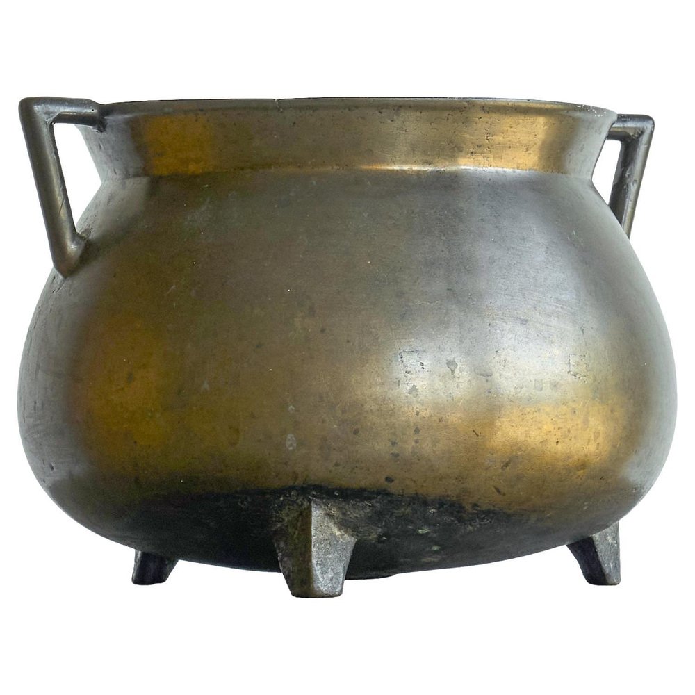 Large Antique Cauldron in Bronze for sale at Pamono