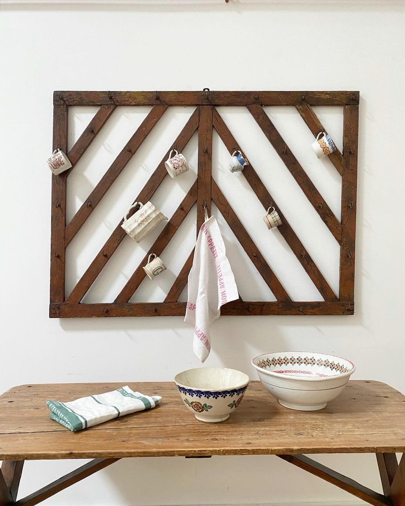 Antique Irish Mug Rack for sale at Pamono