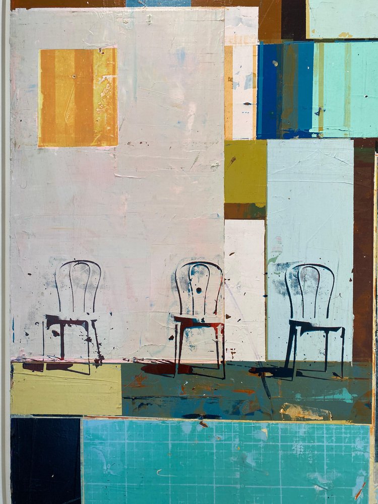 Dan Parry-Jones, A Time and a Place, Mixed Media, 2024 for sale at Pamono