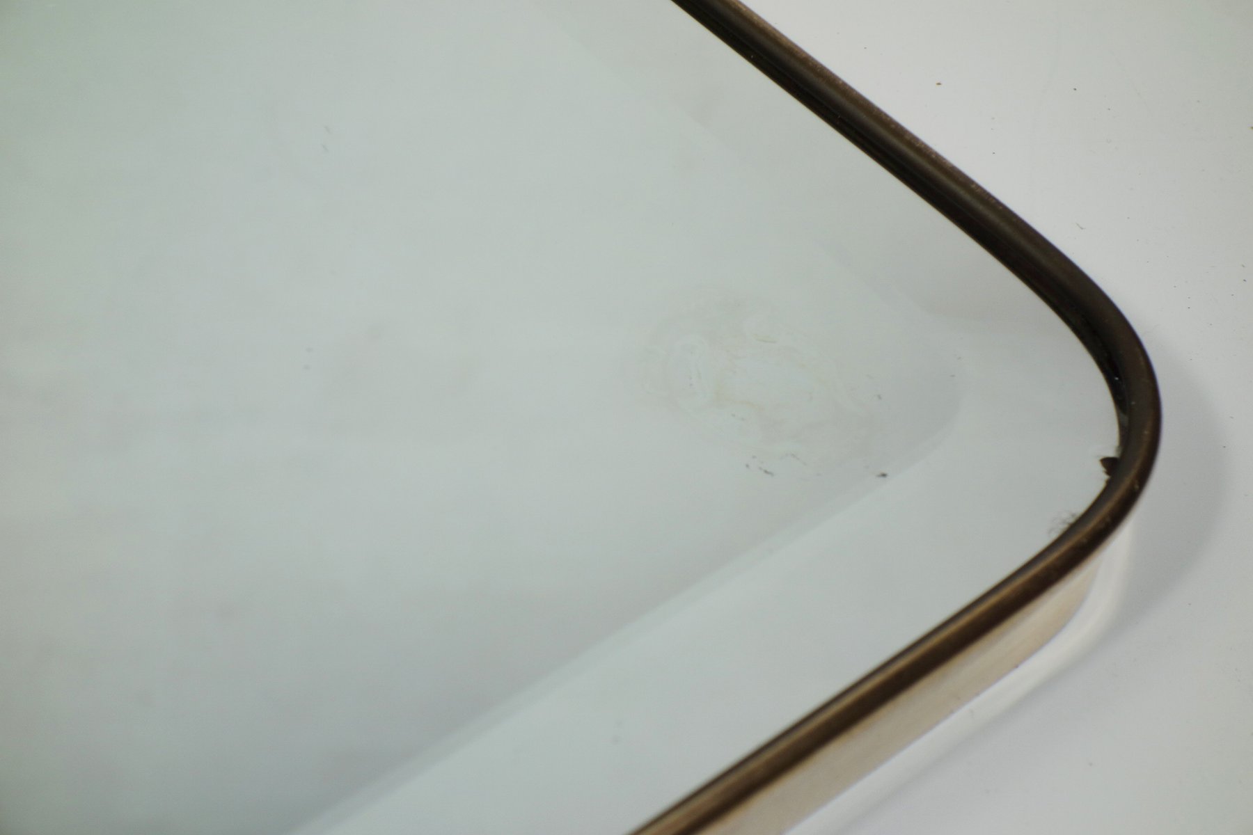 Moderner italienischer Art Deco Wandspiegel aus Messing, 1930 bei ...