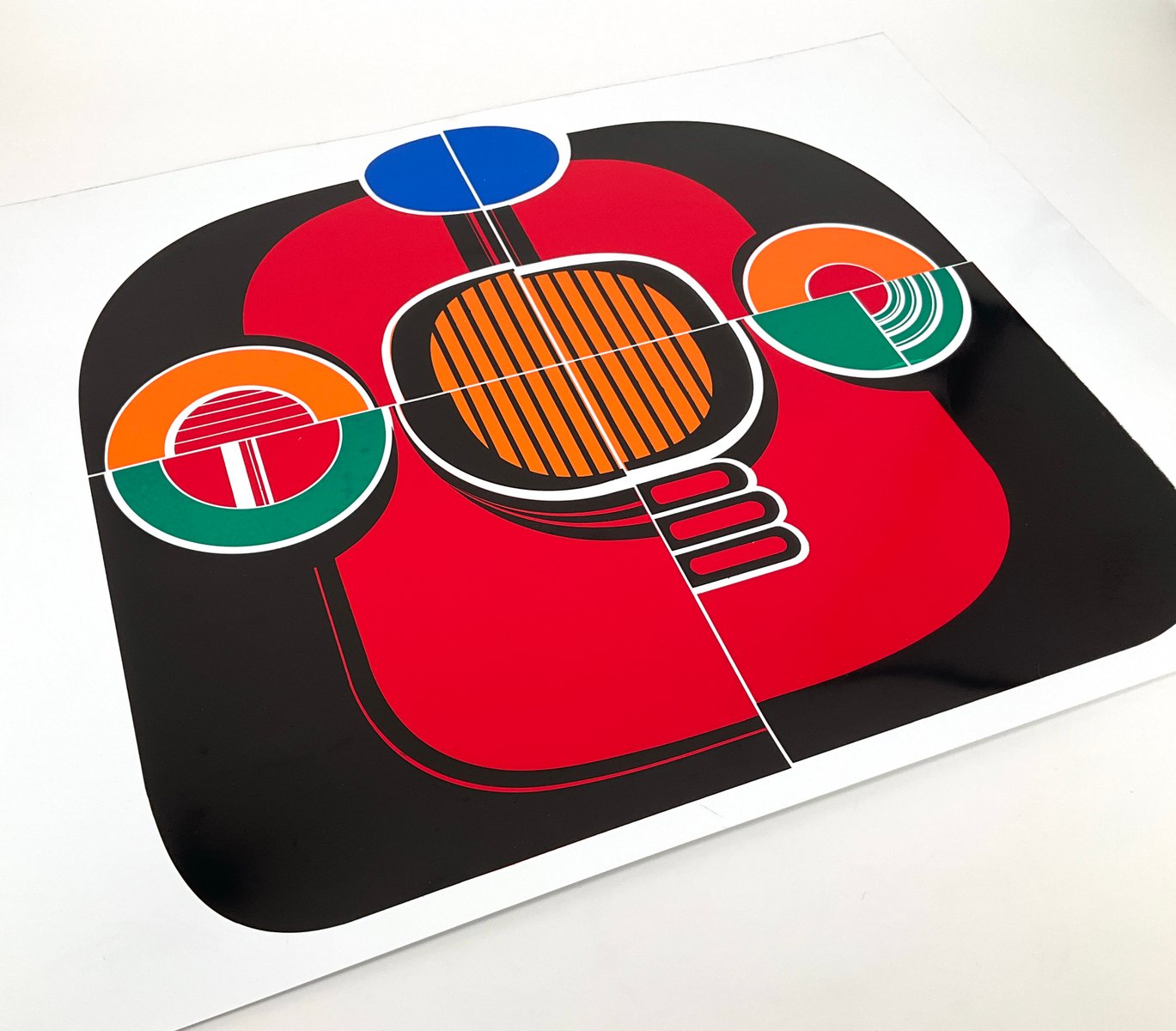 Gerd Winner, Scooter from the Series Traffic, 1968, Screen Print for ...