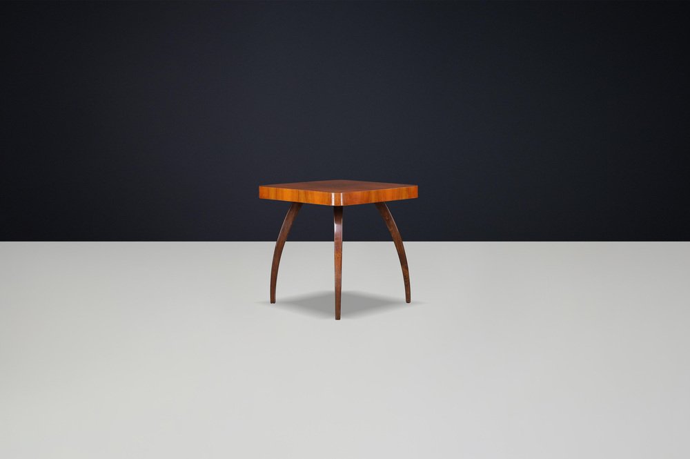 Art Deco Spider Table in Walnut attributed to Jindřich Halabala ...