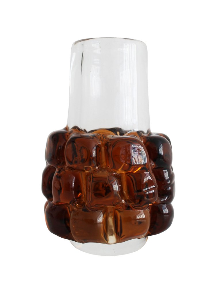 Vintage Flower Vase by Frantisek Vizner for Skrdlovice, 1970s for sale ...