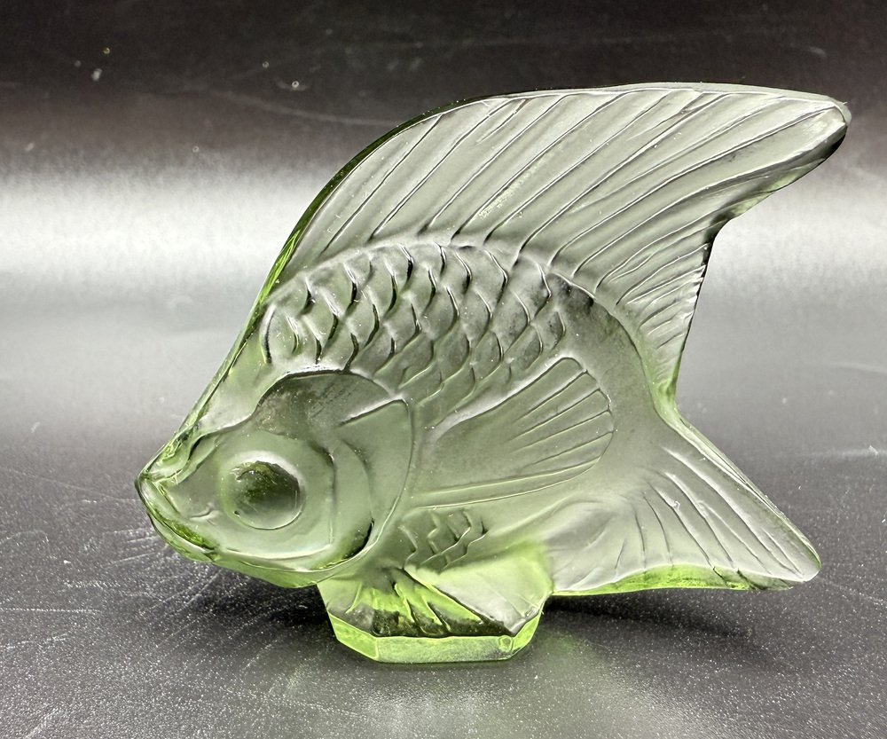 Magic Fish by René Lalique for Lalique, 1990s for sale at Pamono