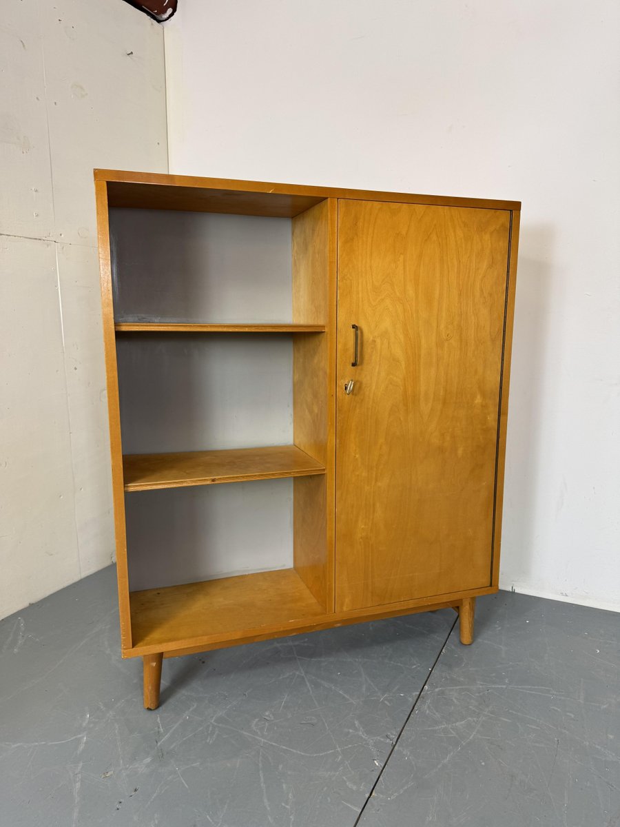 Mid-Century Modernist Birch Cabinet by Coen de Vries for Everest, 1950s ...