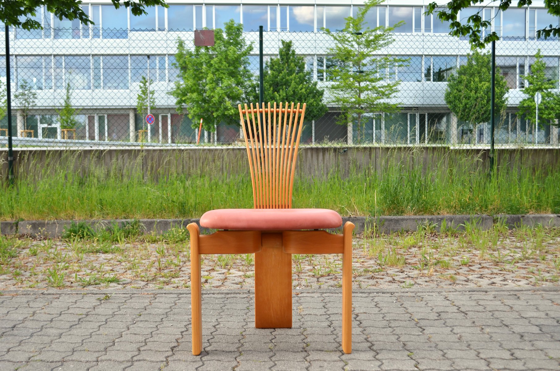 Totem Chair in Leather by Torstein Nilsen for Møremøbler AS Ørsta, 1986 ...