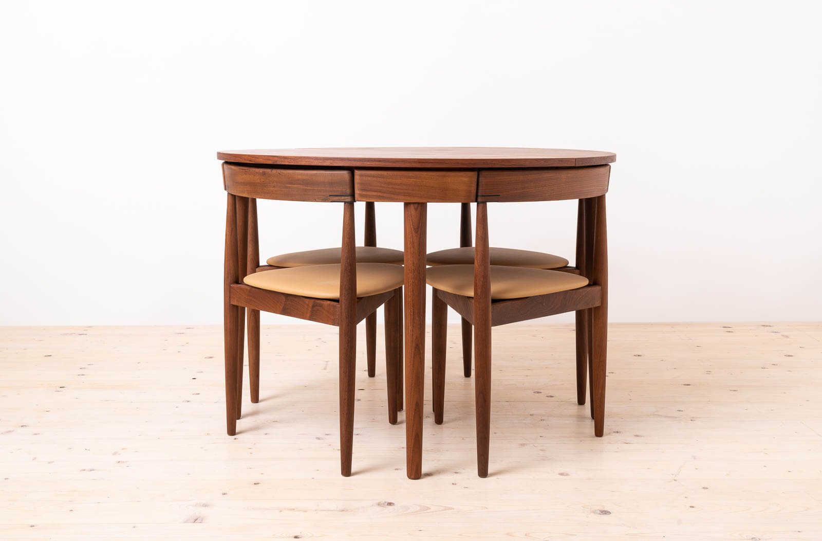 Danish Modern Teak Dining Set by Hans Olsen for Frem Røjle, 1950s, Set ...