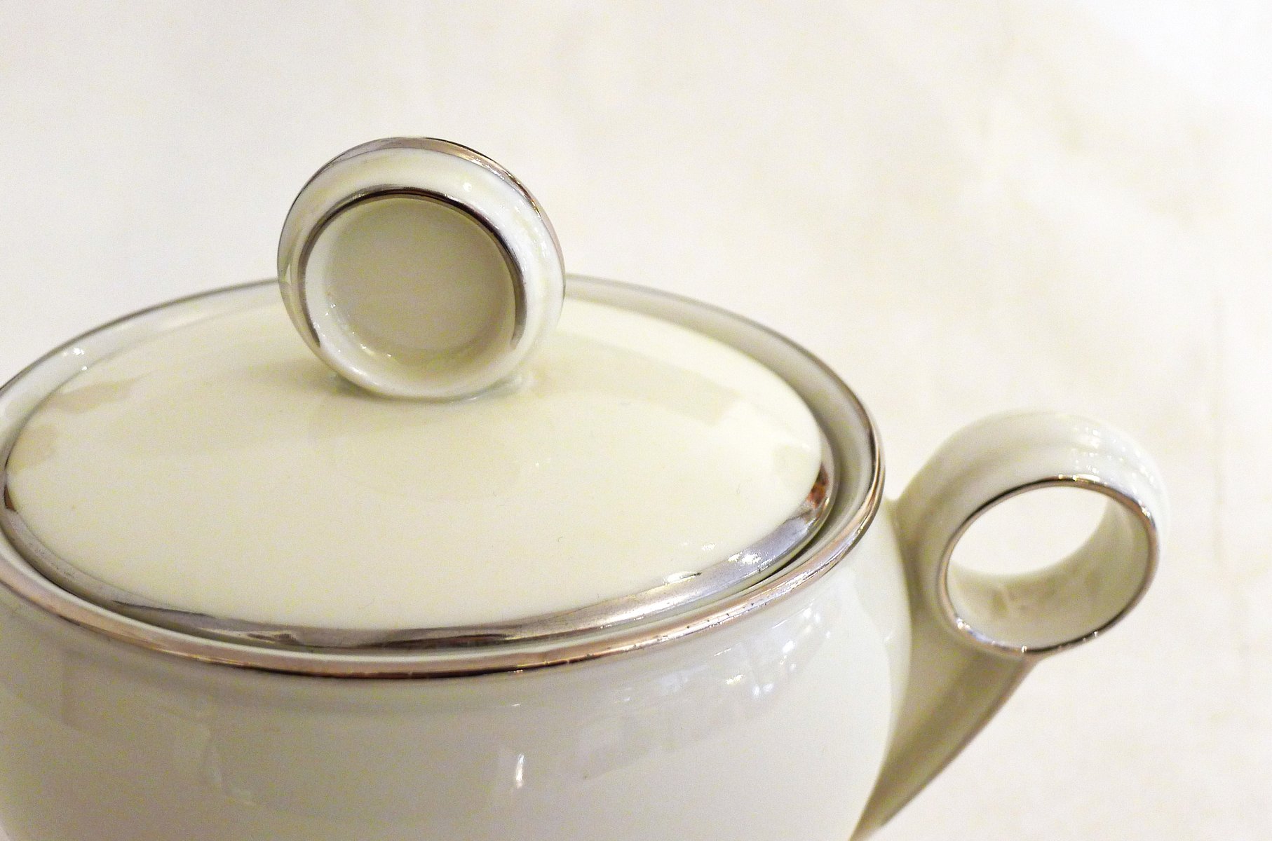 Art Deco Nancy Sugar Bowl from Pirken Hammer, Former Czechoslovakia ...