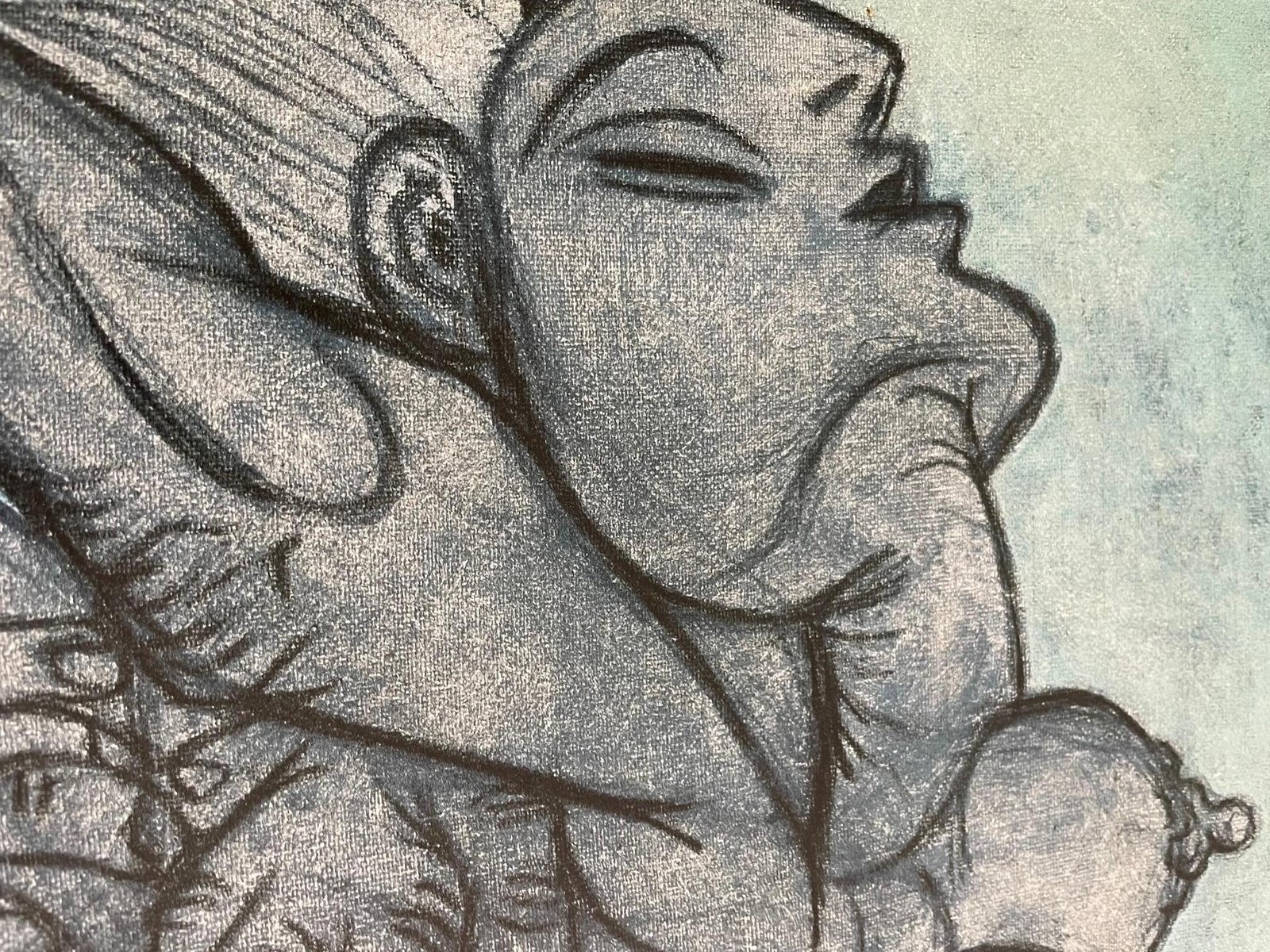 Pablo Picasso, Two Women Embracing, 1936, Print for sale at Pamono