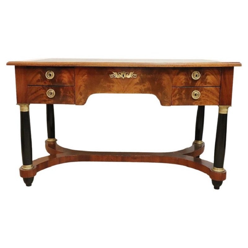 Early 20th Century Wooden Writing Desk for sale at Pamono