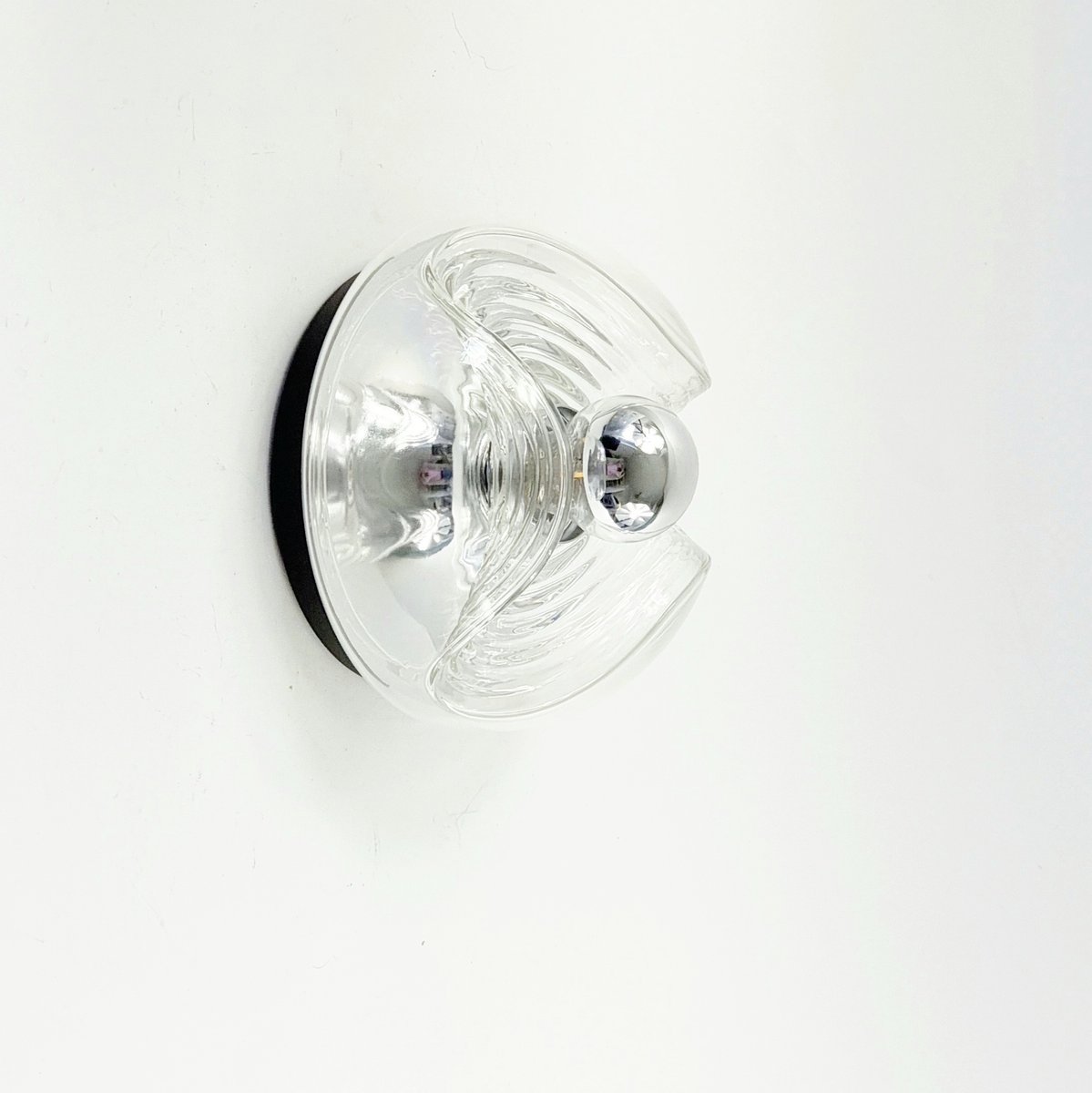 Wave - Futura Series Glass Wall Lamps by Koch & Lowy for Peill ...