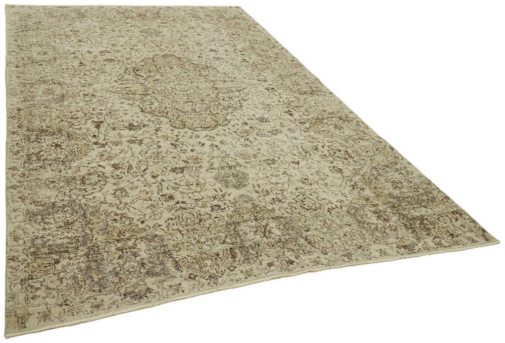 Vintage Turkish Beige Area Rug for sale at Pamono