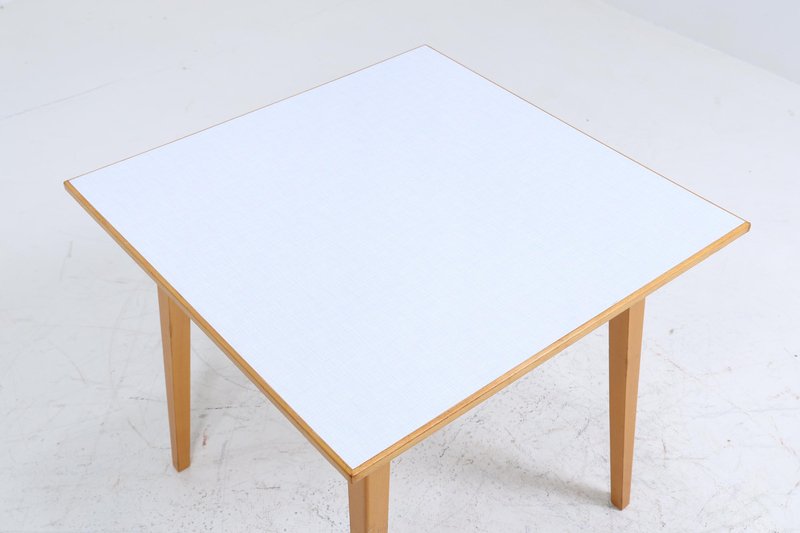 Mid-Century Wood and Formica Dining Table, 1970s for sale at Pamono