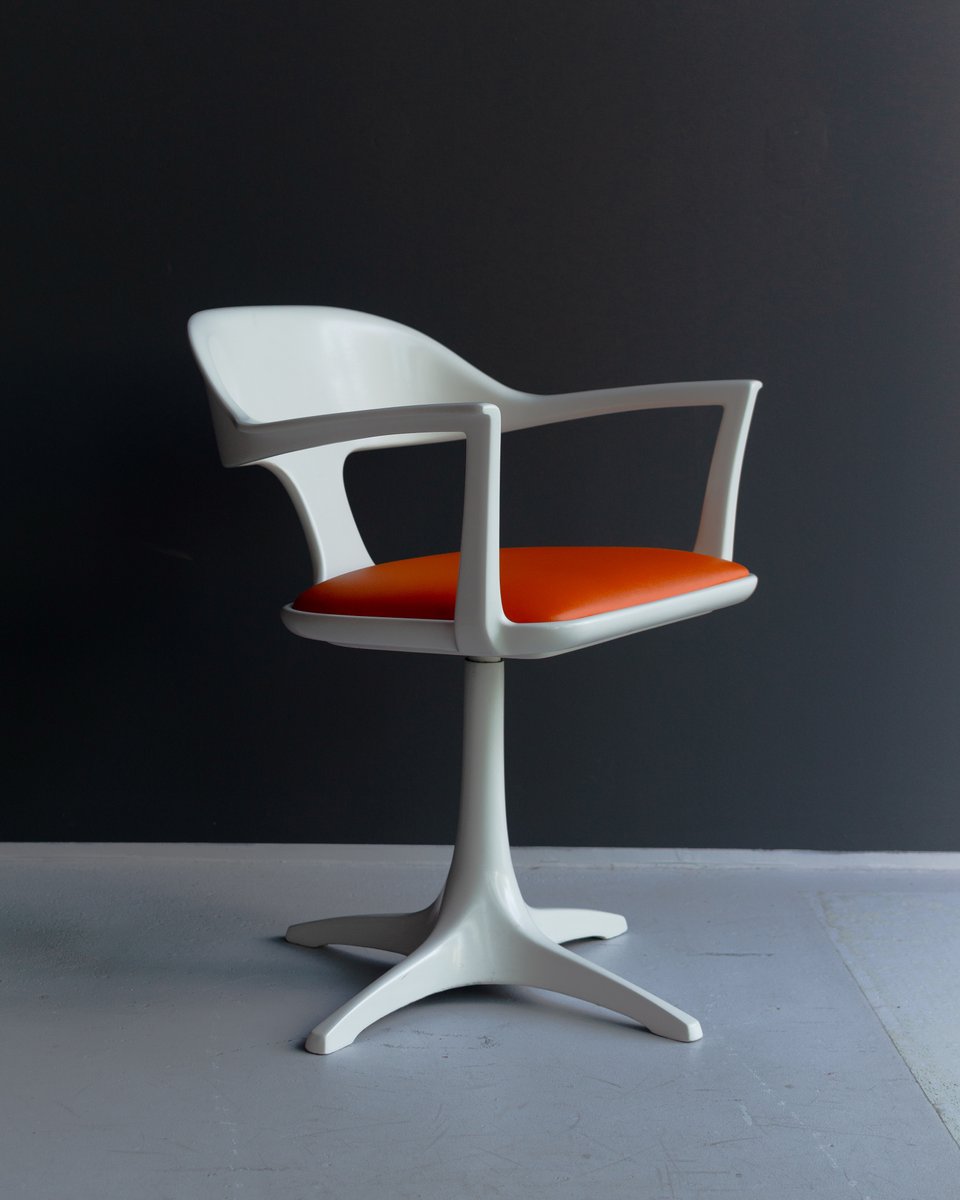 Space Age Swivel Chair attributed to Konrad Schäfer for Interlübke ...