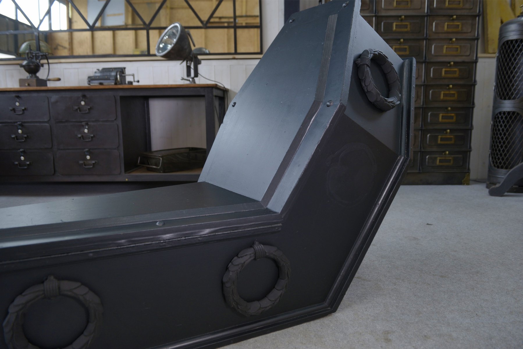 Wooden Replica of the Work Madame Récamier De David After René Magritte ...