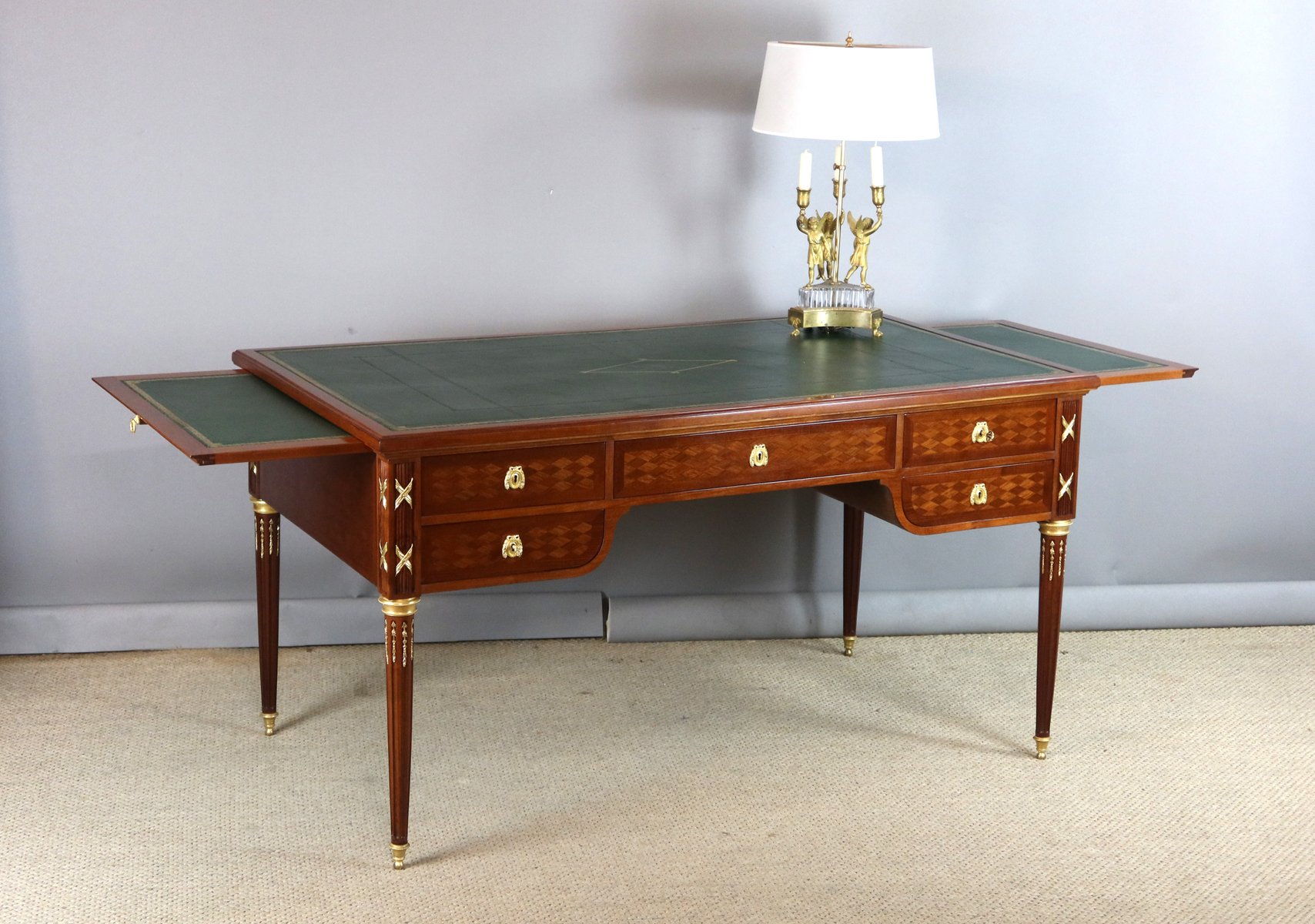 Louis XVI Desk in Walnut for sale at Pamono