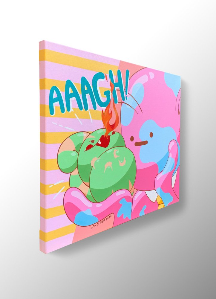 Kim Jandi, Cool, 2024, Acrylic on Canvas for sale at Pamono