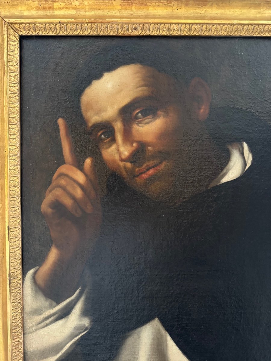 Saint Dominic de Guzman, 1600, Oil on Canvas, Framed for sale at Pamono