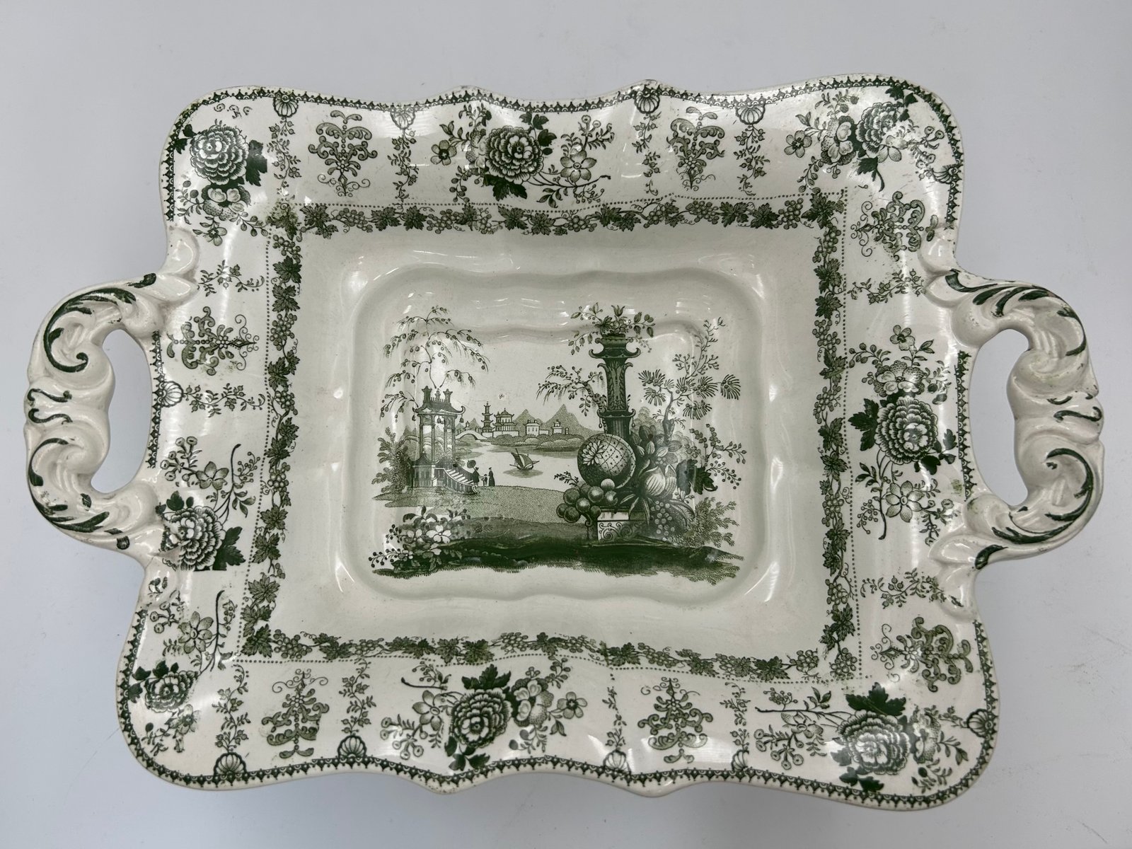Pre-Victorian English Transferware, 1830 for sale at Pamono