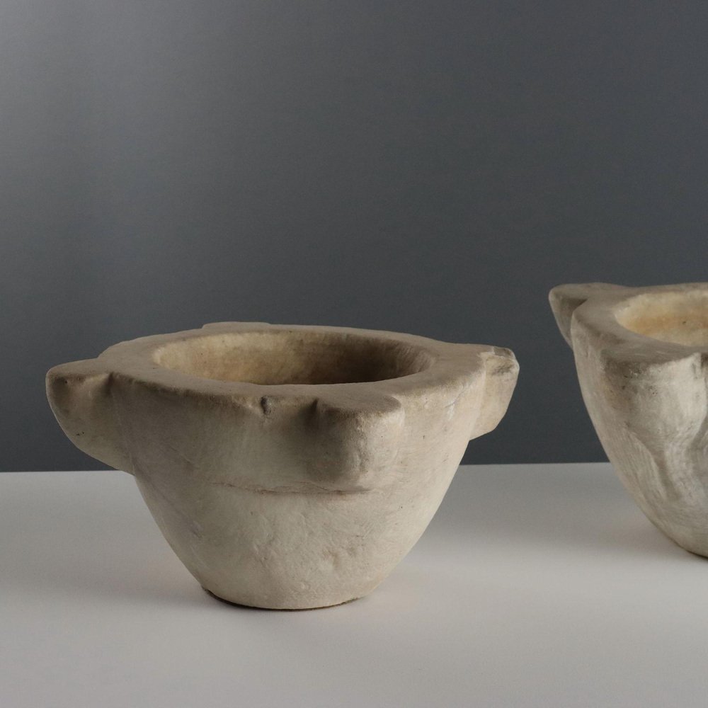 Antique Stone Mortars, Set of 2 for sale at Pamono