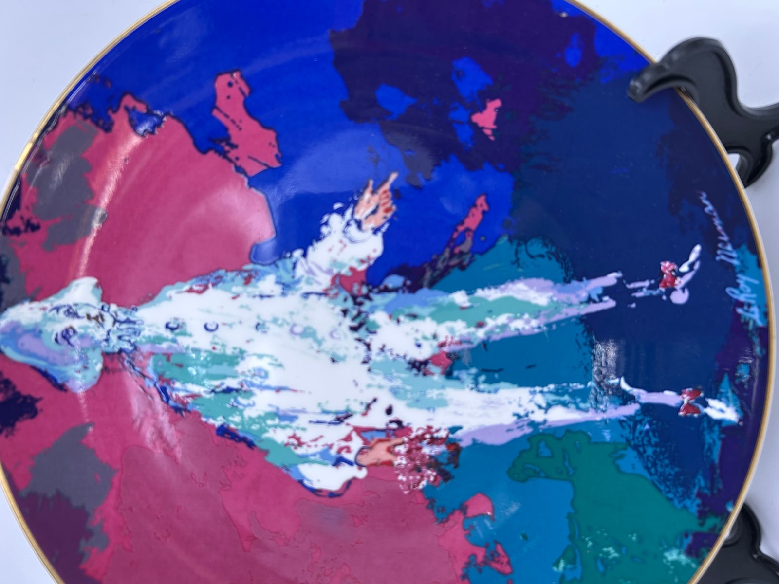 Pierrot Decorative Plate Limited Series by Le Roy Neiman for Royal ...