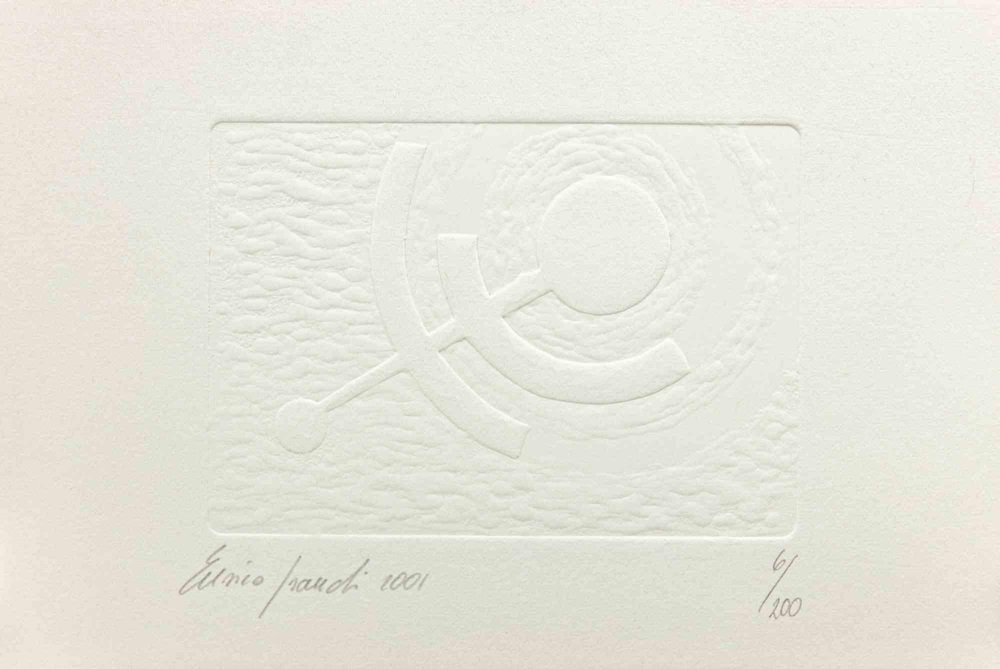 Fausto Maria Franchi, Abstract Composition, Etching, 1988 for sale at ...