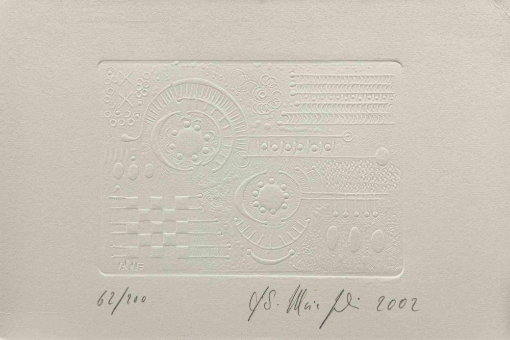 Fausto Maria Franchi, Abstract Composition, Etching, 2002 for sale at ...