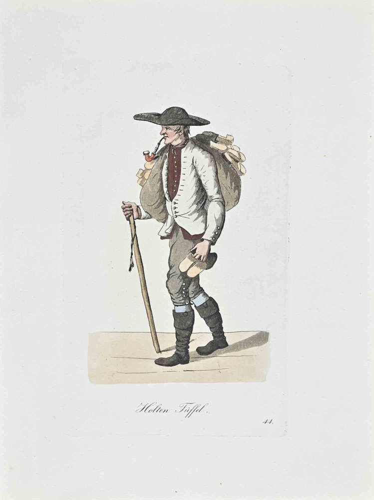 Christoph Suhr, Holten Truffel, Etching, 1808 for sale at Pamono