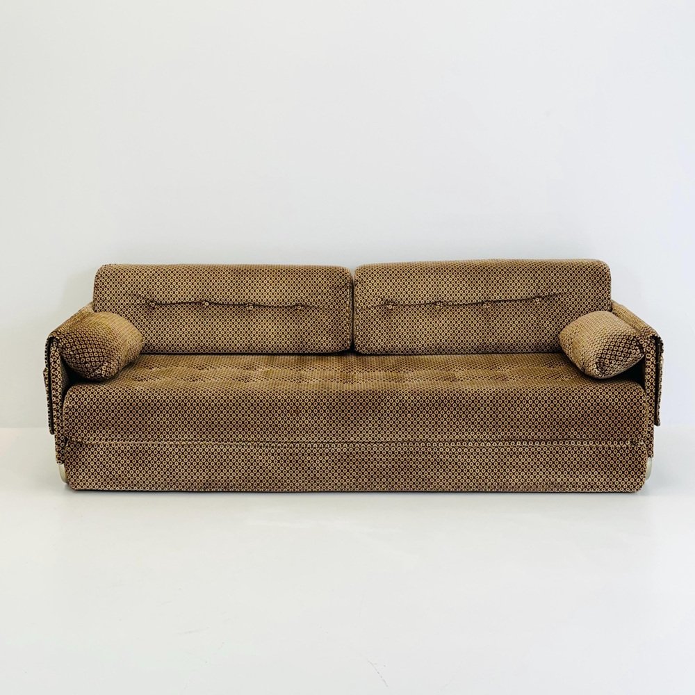 Mid-Century Bauhaus Daybed Sofa in Chrome Tubular Frame, Germany, 1980s ...