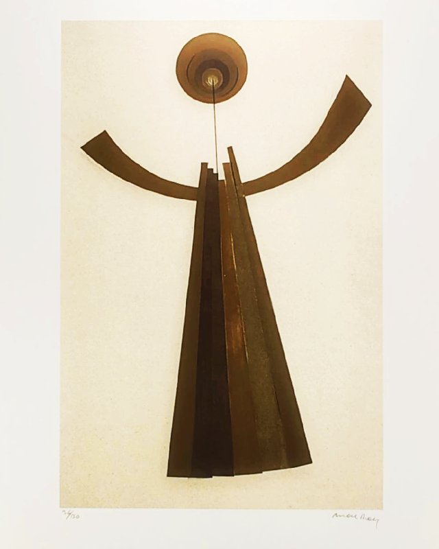 After Man Ray, Figure, 1970s, Lithograph for sale at Pamono