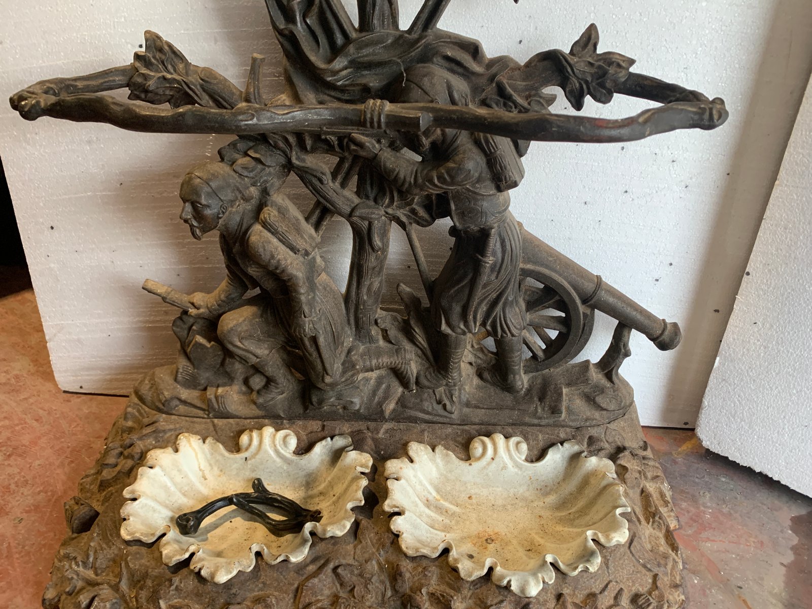 Entrance Hall Coat Rack in Cast Iron from Maison Corneau Alfred for ...
