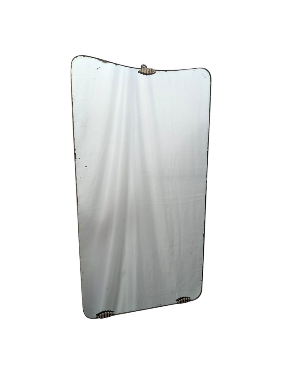 Art Deco Curved Mirror, 1950s for sale at Pamono