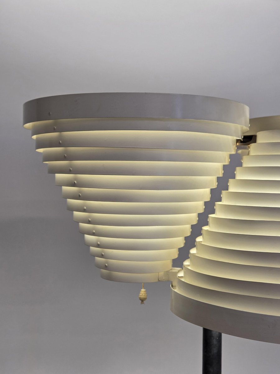 A809 Floor Lamp by Alvar Aalto for Lighting Work, 1960s for sale at Pamono