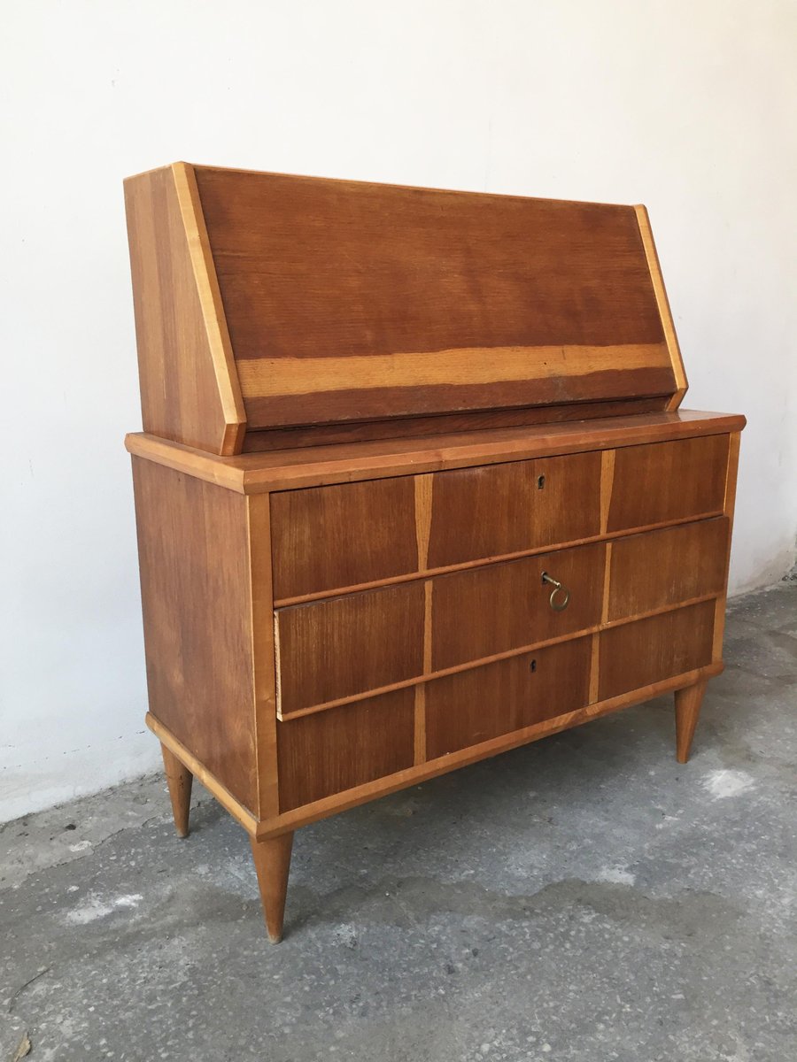 Mid-Century Italian Secretaire for sale at Pamono