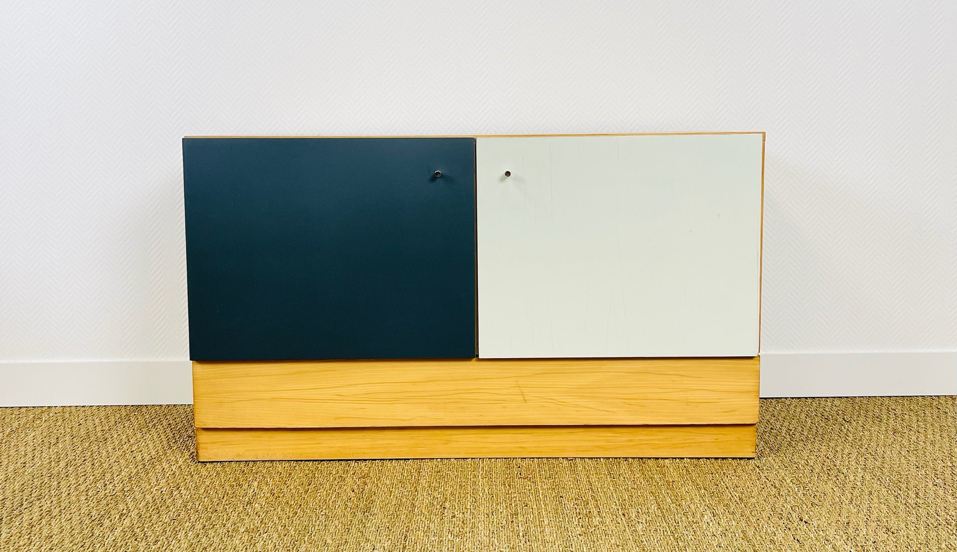 Vintage Low Ash Sideboard by Jean Prouvé, 1960s for sale at Pamono