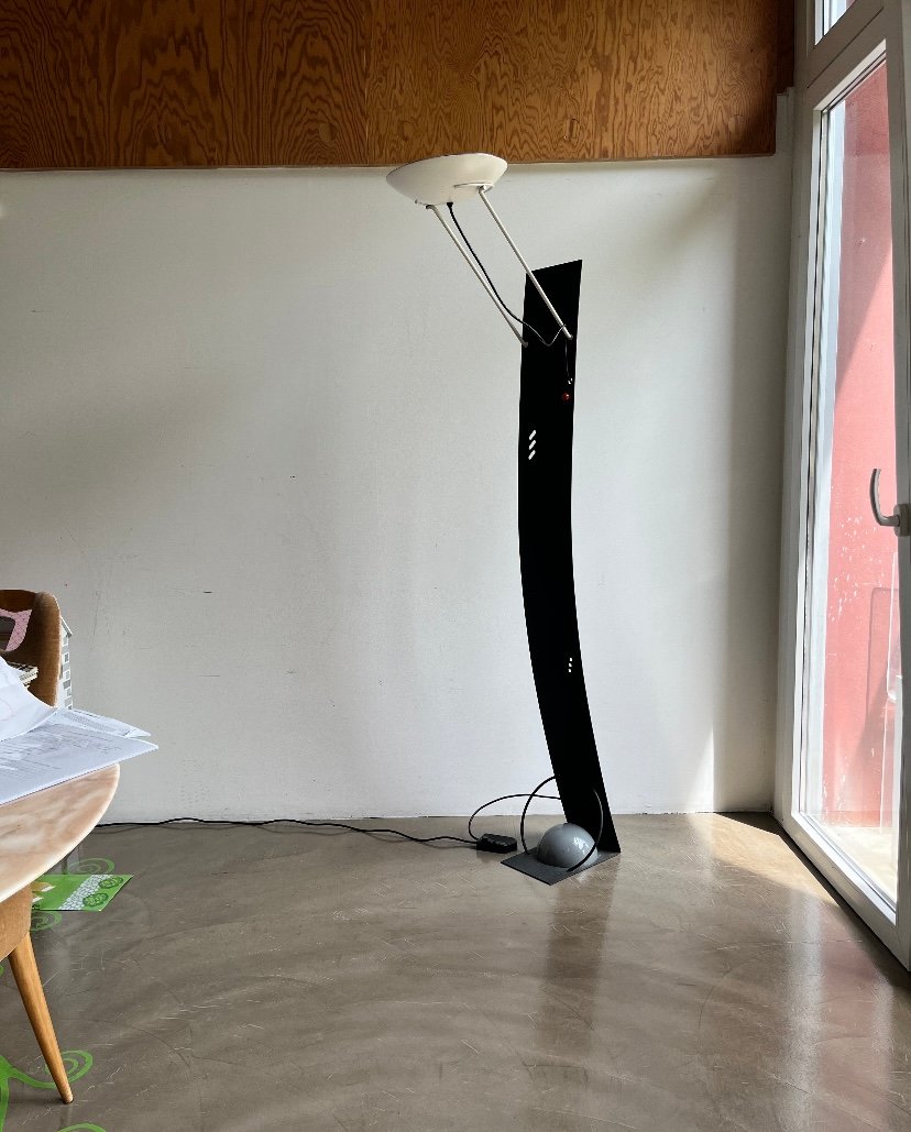 Model Robot Floor Lamp by Piero Papari, 1985 for sale at Pamono