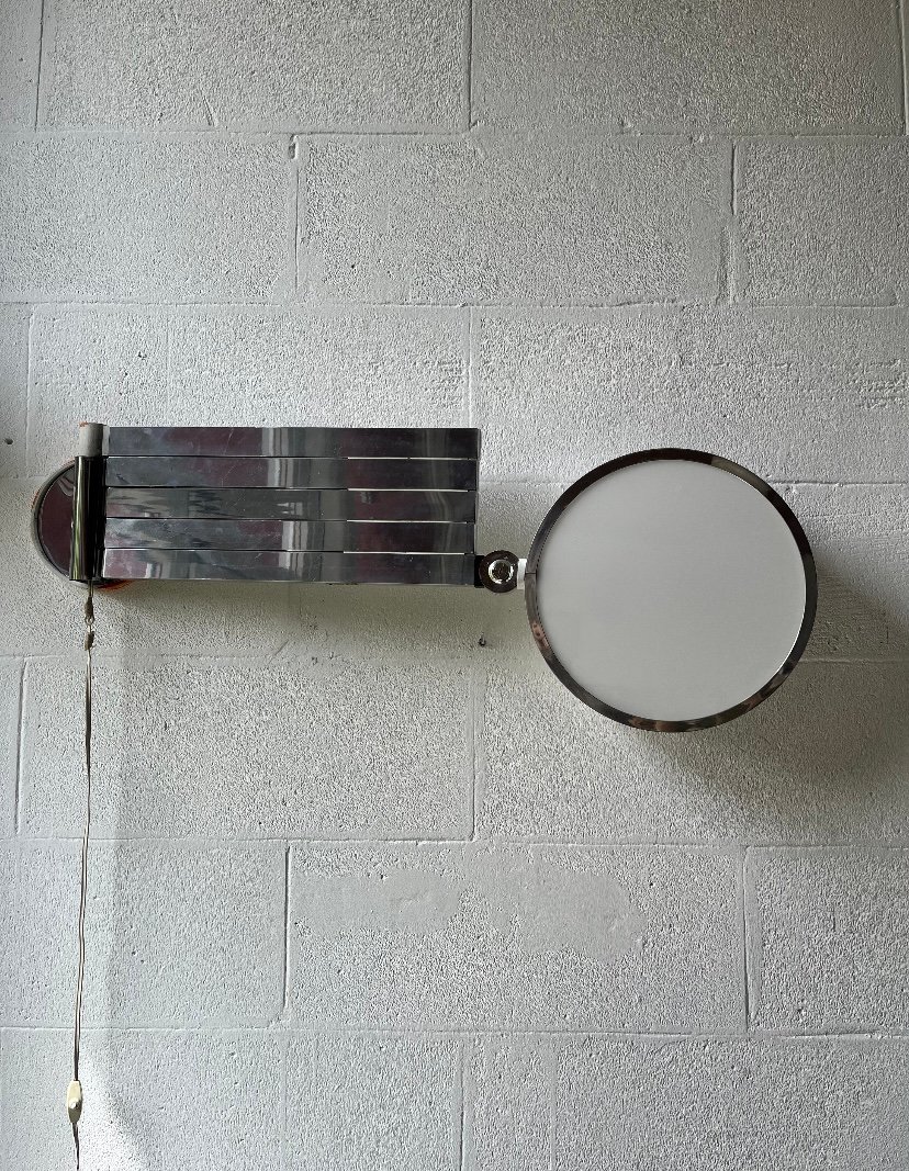 Extendable Wall Lamp, Italy, 1970s for sale at Pamono