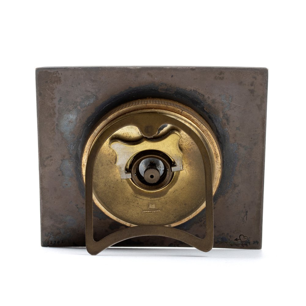 Art Deco Table Clock from Henry Capt Genève, 1930s for sale at Pamono