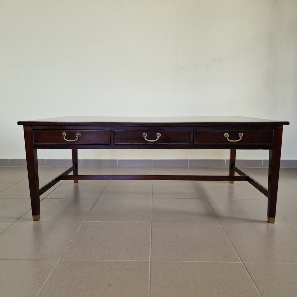Chesterfield Coffee Table with Drawers for sale at Pamono