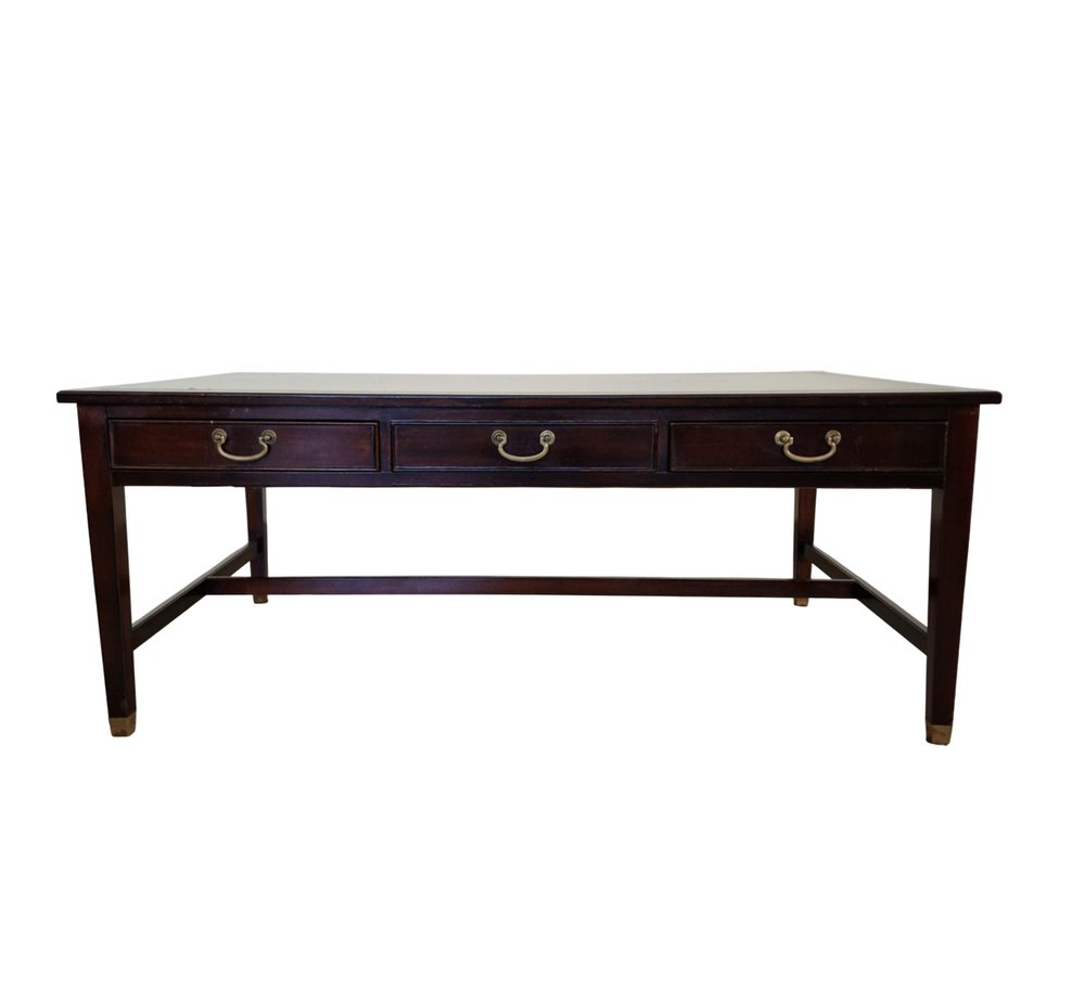 Chesterfield Coffee Table with Drawers for sale at Pamono