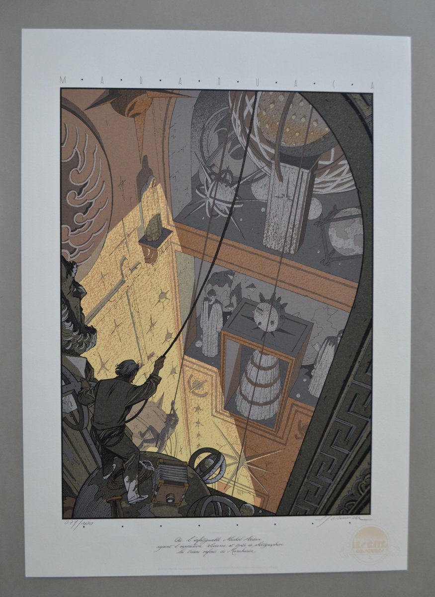 François Schuiten, The Obscure Cities, Marahuaca, 1999, Screen Print ...