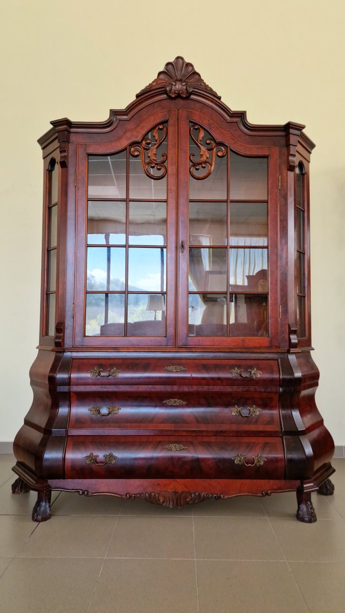 French Chippendale Display Case for sale at Pamono