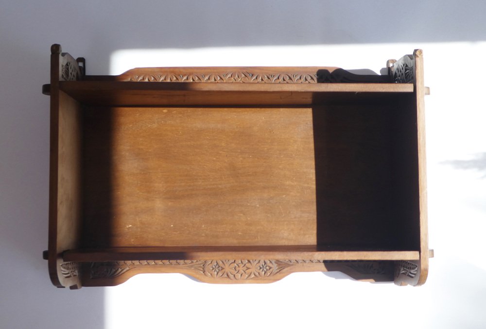 Antique Dutch Carved Shelf Cabinet for sale at Pamono