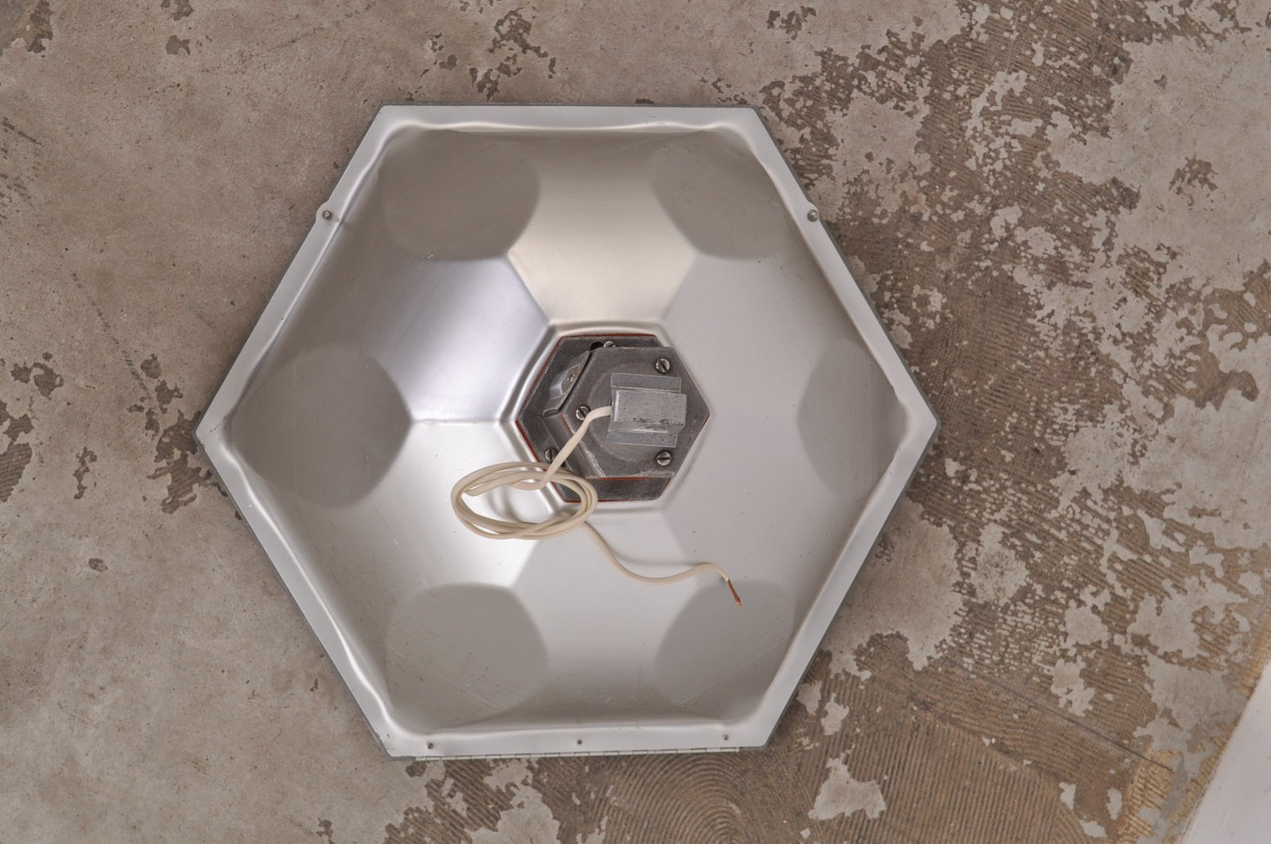 Vintage Industrial Factory Light, 1950s for sale at Pamono