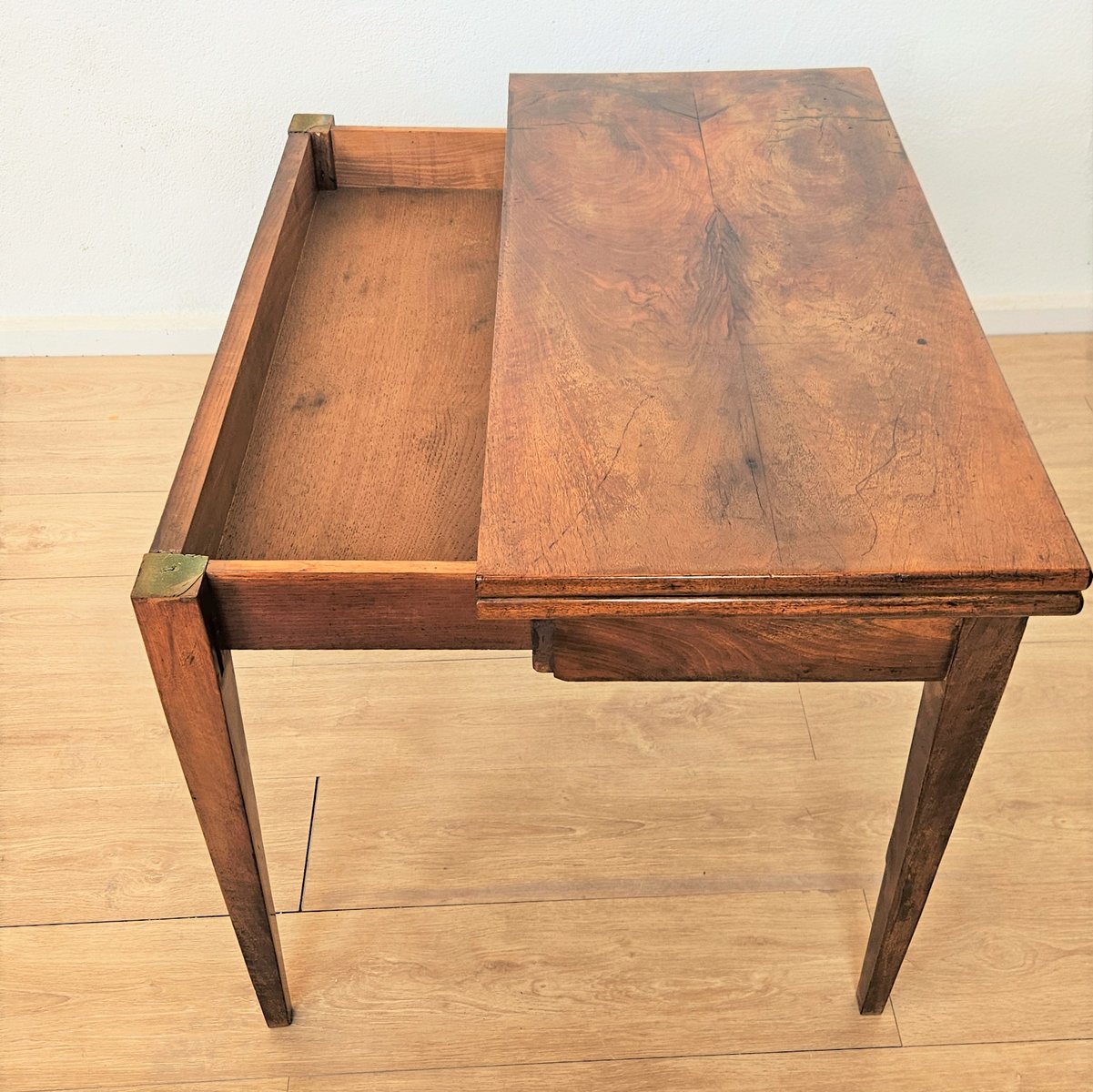 Biedermeier Extendable Game Table for sale at Pamono