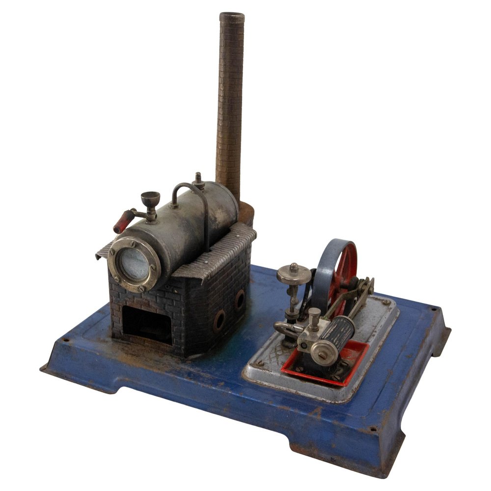German Metal Sheet Steam Engine Toy from from Wilesco, 1960s for sale ...