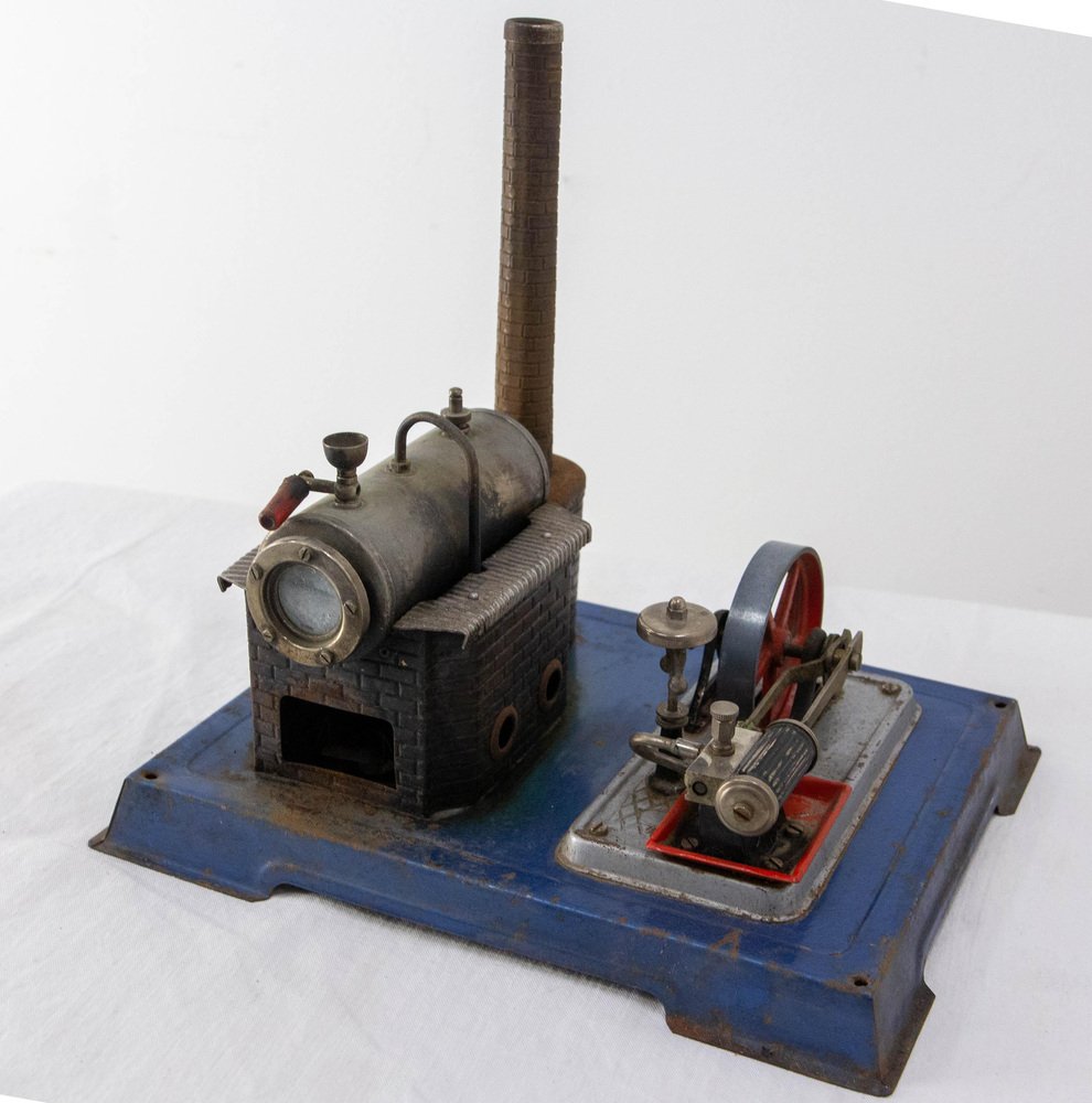 German Metal Sheet Steam Engine Toy from from Wilesco, 1960s for sale ...