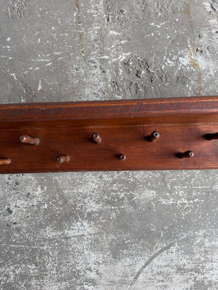 Vintage Wooden Coat Rack, 1960s for sale at Pamono