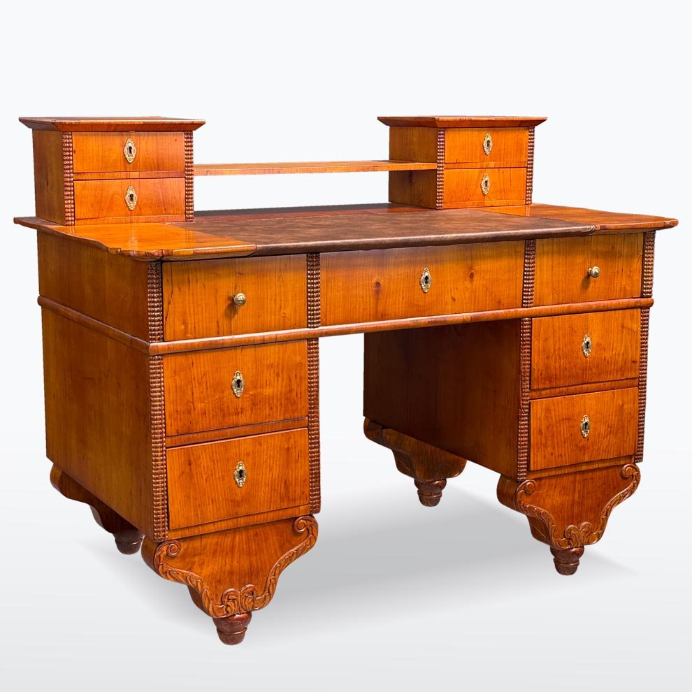 Antique Biedermeier Writing Desk, 1840s for sale at Pamono